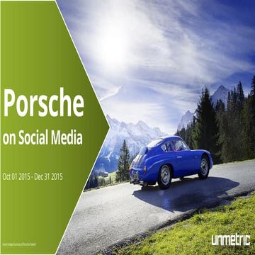 Porsche Social Media Analysis Q4 2015 | PDF