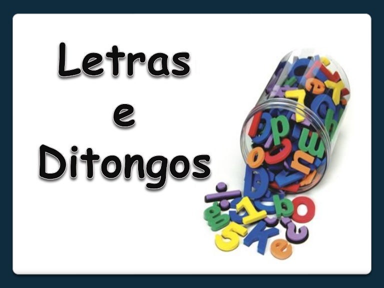 Português: Letras e ditongos