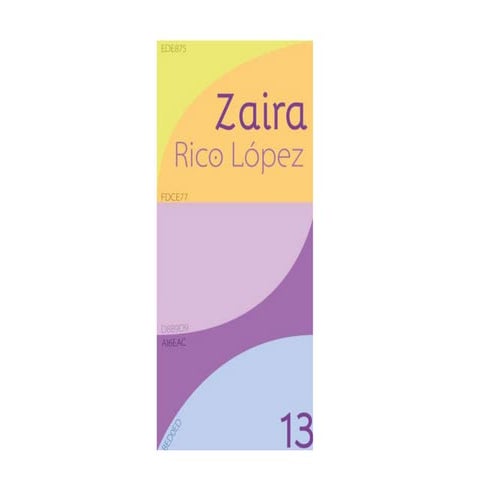 Zaira Rico López - Portafolio | PDF