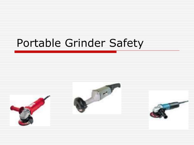 Grinding Safety .ppt for the training to grinders | PPT