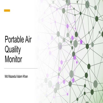 Portable Air Quality Monitor | PPT
