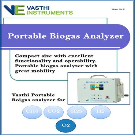 Portable Biogas Analyzer | PDF