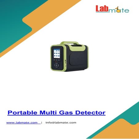 Portable-Multi-Gas-Detector laboratory equipment | PDF