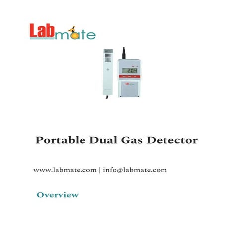 Portable Dual Gas Detector | PDF