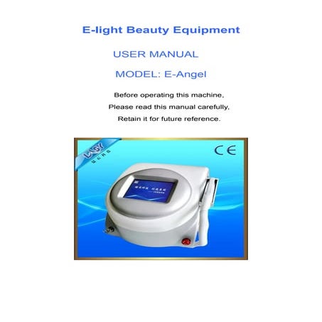 E-Aangel User Manual | PDF