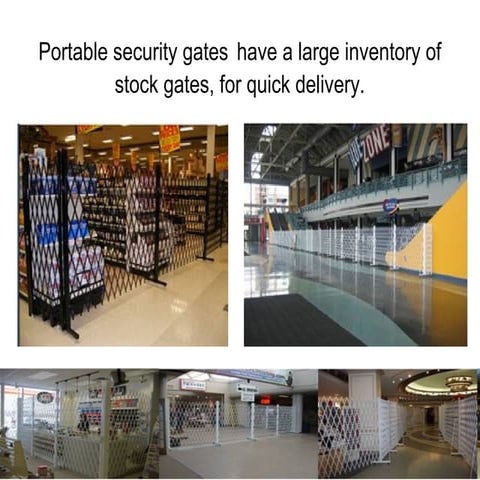 Portable Gates presentations