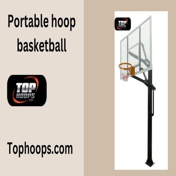 Portable hoop basketball | PPTX