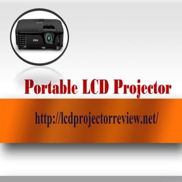 Portable LCD Projector | PPT | Computer Peripherals | Computing