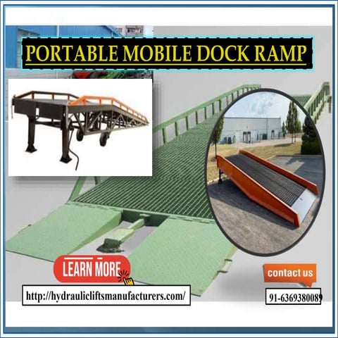 Portable Mobile Dock Ramp Chennai, Coimbatore, Trichy, Bangalore ...
