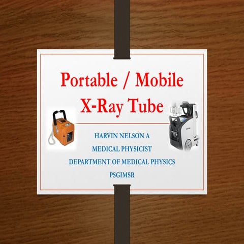 Mobile Radiography: Techniques, Applications, and Safety Measures | PDF