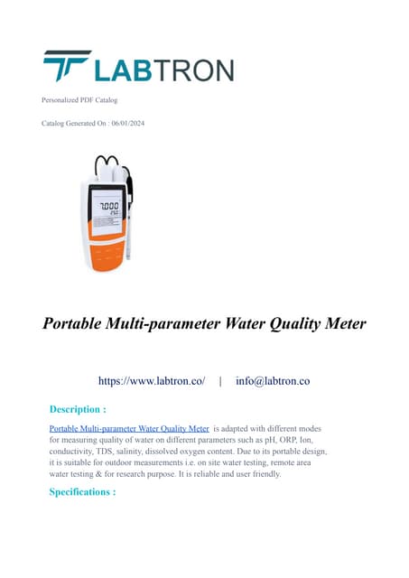 Comprehensive Guide on pH Meter – Principle, Types, Diagram & Uses | PDF