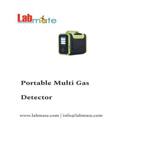 Portable Multi Gas Detector | PDF