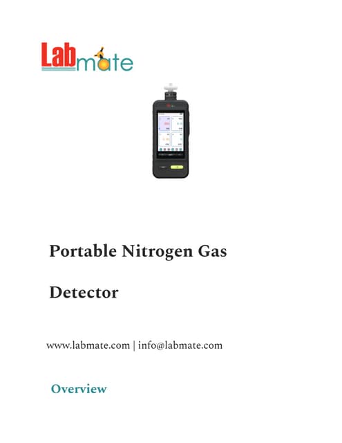 Portable-Multi-Gas-Detector laboratory equipment | PDF