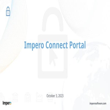 Impero Connect Portable Portal Global Launch 2024 – Presentation Design ...