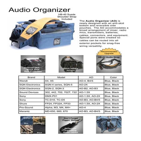 Portabrace audio | PDF