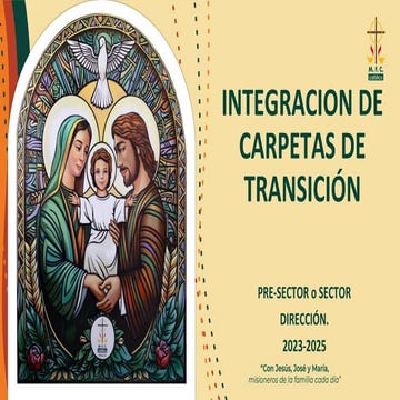 PORTADA DE UNA CAREPETA DE TRANSICION MFC | PDF