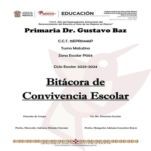 Portada libro florete para la bitácora de protocolos | PDF