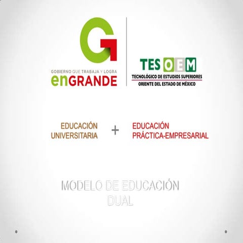 Educacion dual | PPTX