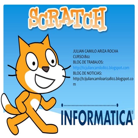 Portada scratch | PPTX