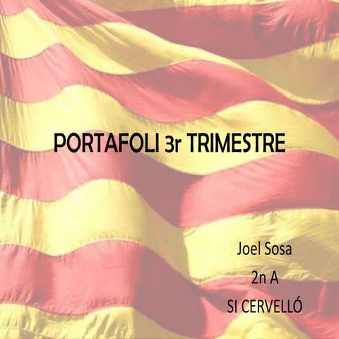 Portafoli 3r Trimestre Ppt