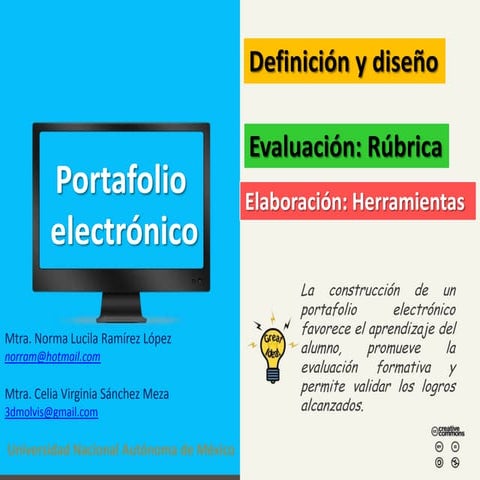 Portafolio electrónico | PPTX
