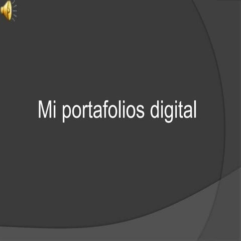 Portafolios electronico good | PPTX