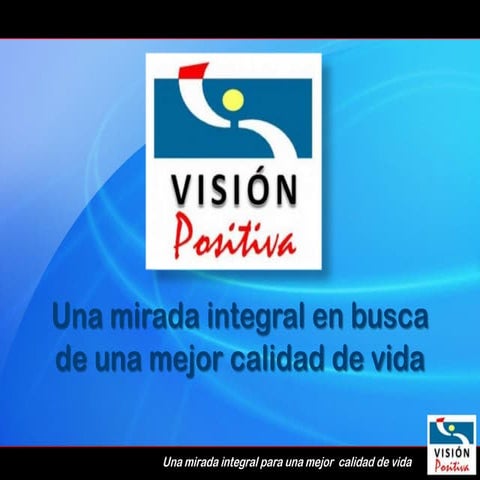 Portafolio vision positiva | PPSX