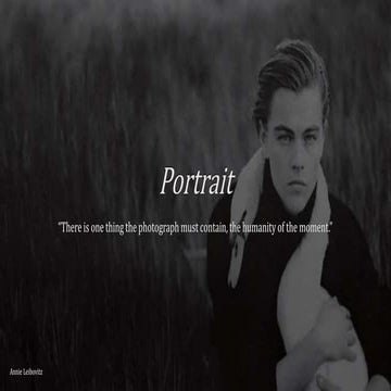 Portraits dp2 photography | PPTX