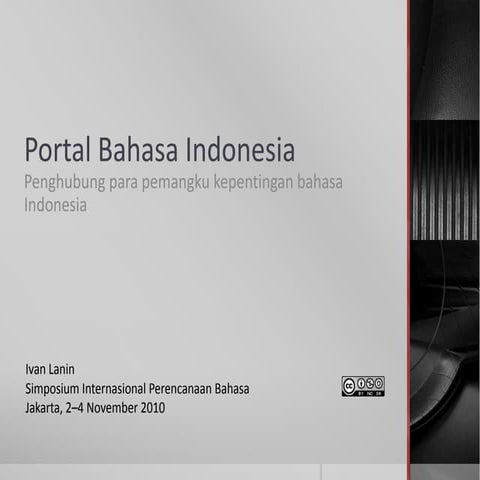 Portal Bahasa Indonesia | PPTX