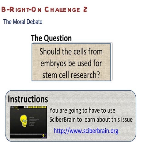Portal challenge 2 stem cells | PPT | Biological Sciences | Science