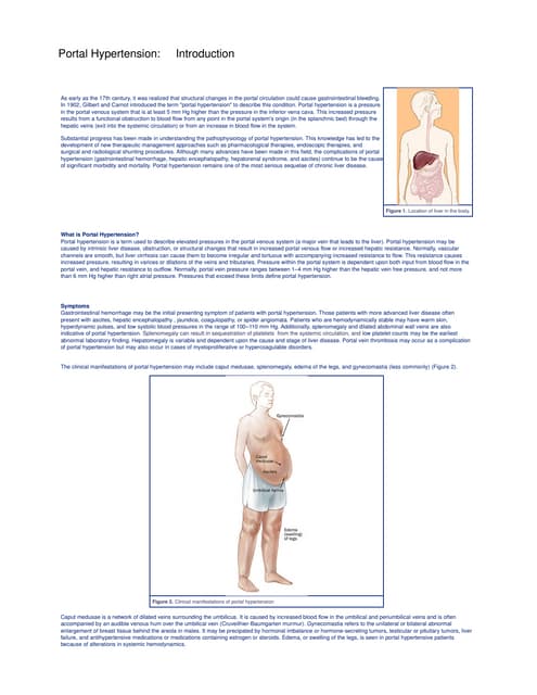 Portosystemic Shunt for Treatment of Symptomatic Varices in ...