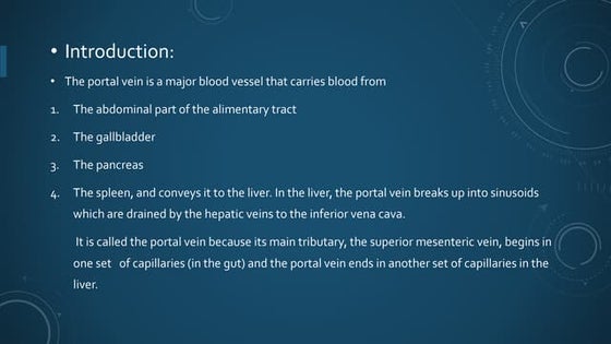 portacaval anastomosis | PPT