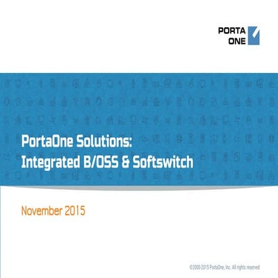 PortaOne Overview | PDF