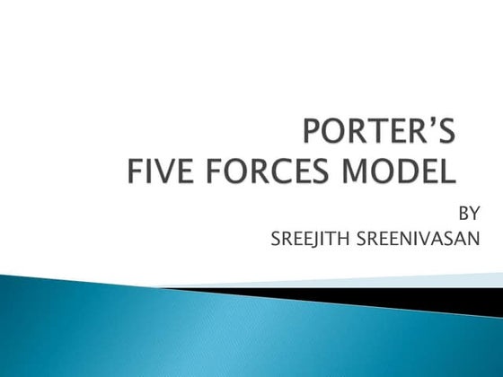 Porter's Five Forces Model | PPTX