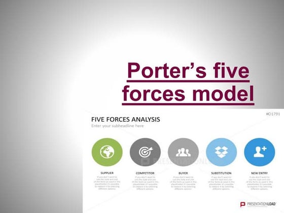 Porter's Five Forces Model | PPTX