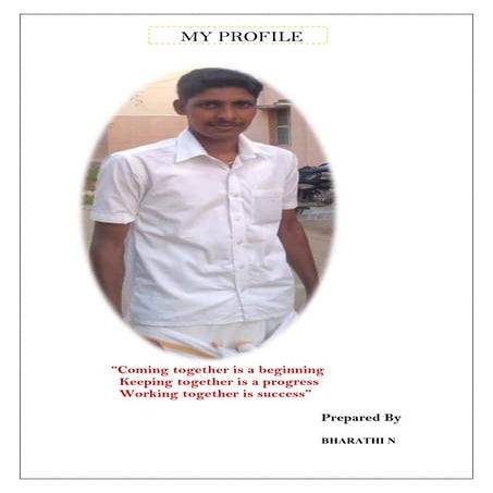 personal profile | PDF | Secondary Education | Education