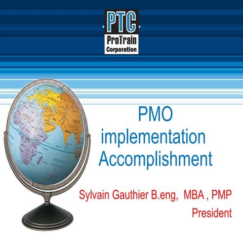 Project Management Office PMO portfolio | PPT