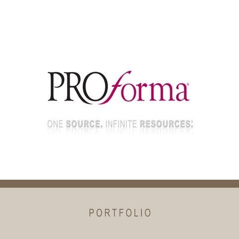 Proforma Portfolio | PDF
