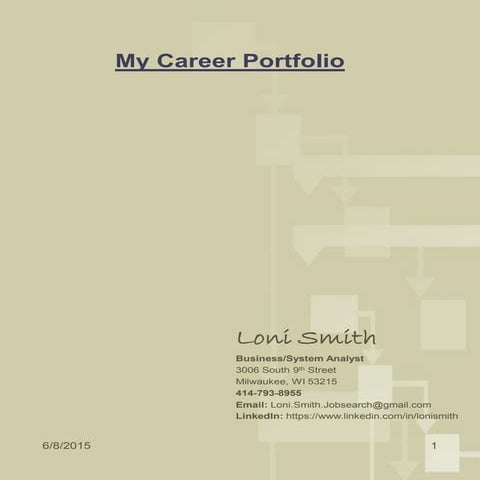2017 Career Portfolio | PPT