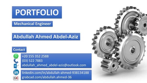 Mechanical Design Portfolio | PPT