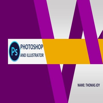 Graphic Designer and Video Editor/Thomas Joy | PPT