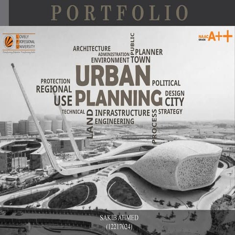 Urban Planning: Portfolio of Designs & city | PDF