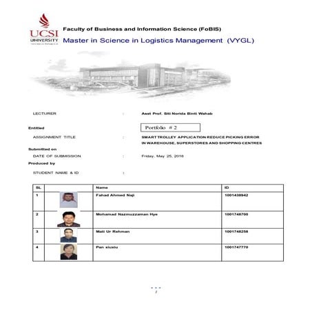 SMART TROLLEY APPLICATION REDUCE PICKING ERROR IN WAREHOUSE ...