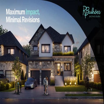 Portfolio RBulhões Archviz Studio - English Version | PDF