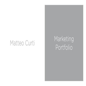 Portfolio - Matteo Curti | PPT