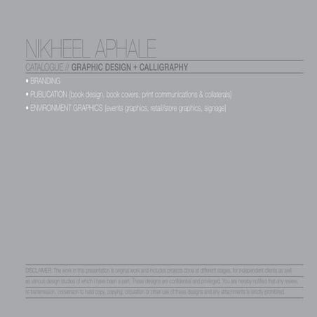 Portfolio nikheel-20 mar12 | PPT