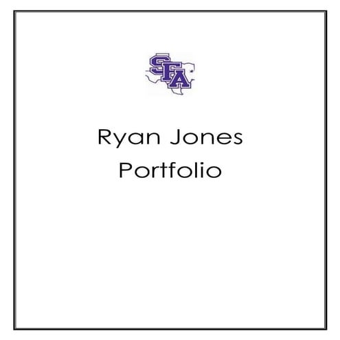 Portfolio ryan jones | DOCX