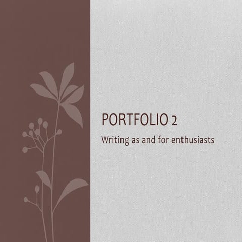Portfolio2 | PPT