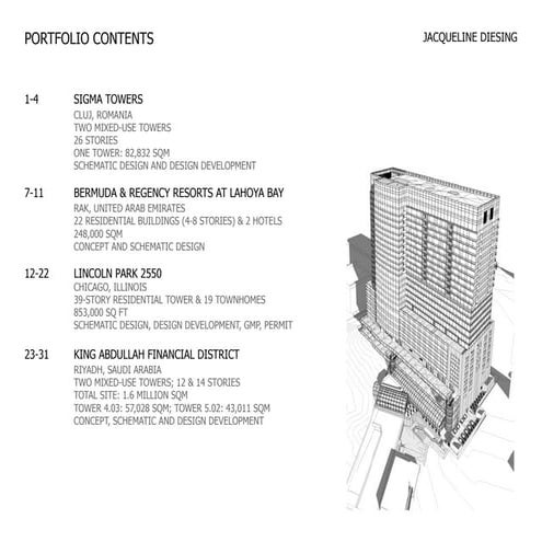 Architecture Portfolio | PPT