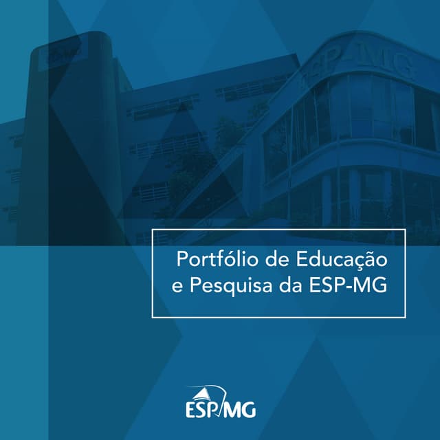 Portfolio de Serviços e Produtos ESP-MG | PDF
